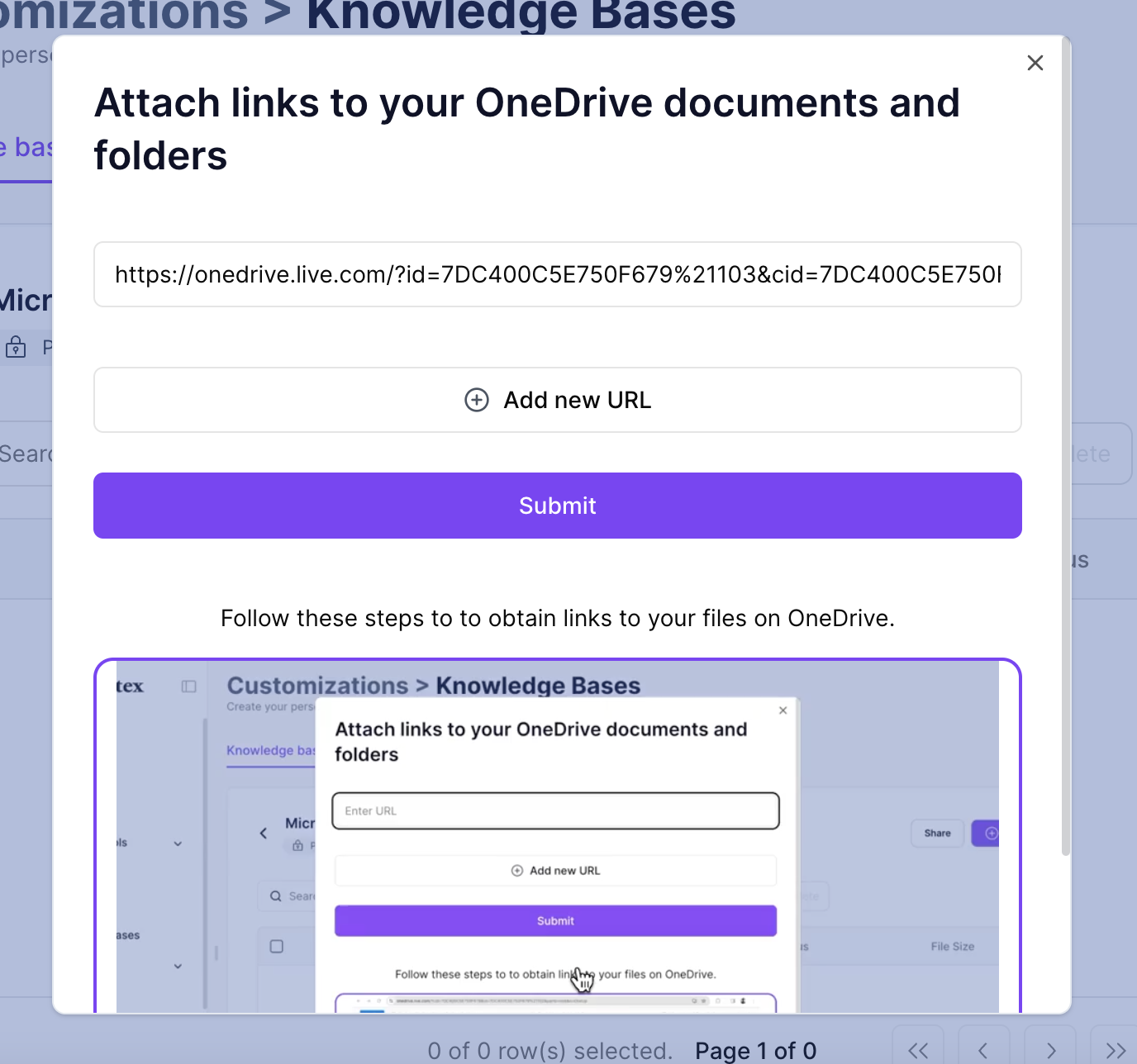 Microsoft OneDrive Integration – TextCortex Help Center